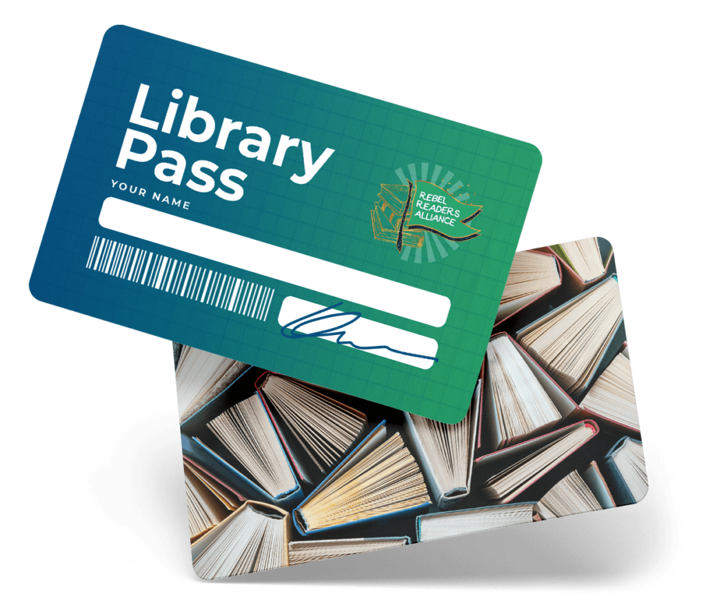 Rebel Readers Alliance | 2024 | Library Pass ONLY - Books with Bec & Jane